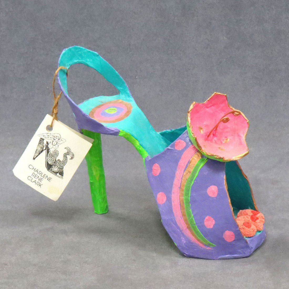 CHARLENE RENE CLARK PAPIER MACHE SCULPTURE