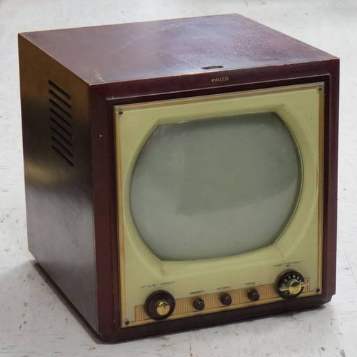Vintage Philco 12" Model 51 Pt 1208 Television