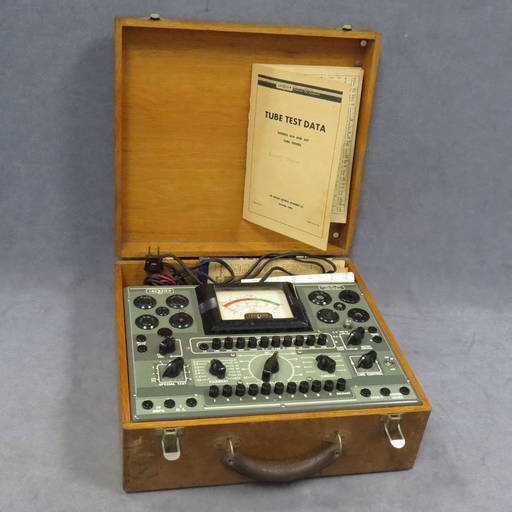 Vintage Jackson Model 637 Dynamic Tube Tester
