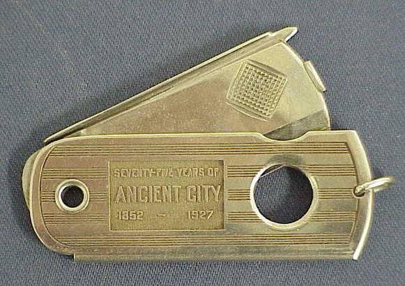 GERMAN SILVER MASONIC CIGAR CUTTER - Apr 04, 2004 | William J. Jenack ...