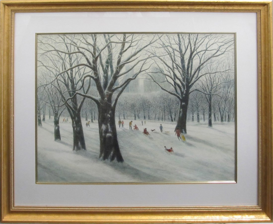 Harold Altman (american 1924 2003), Lithograph