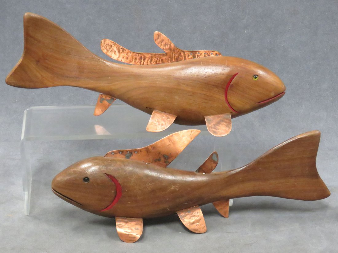 LOT (2) FISH DECOYS IDENTIFIED AS BY HANS JANNER - Sep 20, 2015 ...
