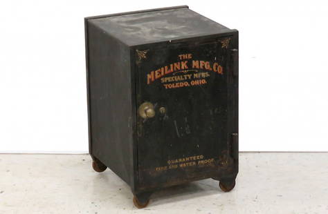 Small Antique Safe The Meilink Safe Co.toledo Ohio