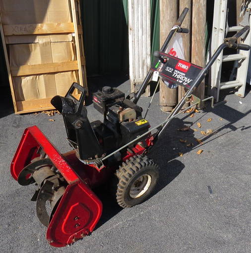 Toro 522 Power Throw Snow Blower