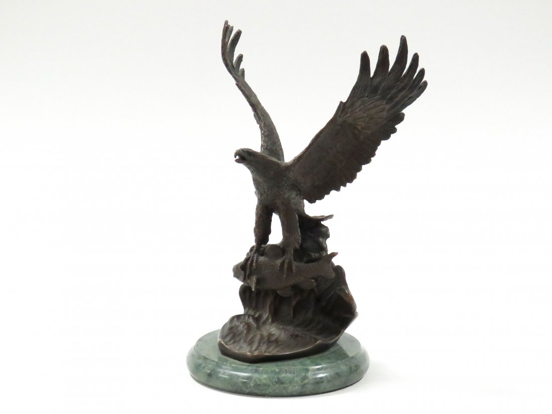 Ed Chope (american 20th Century), Bronze, Eagle