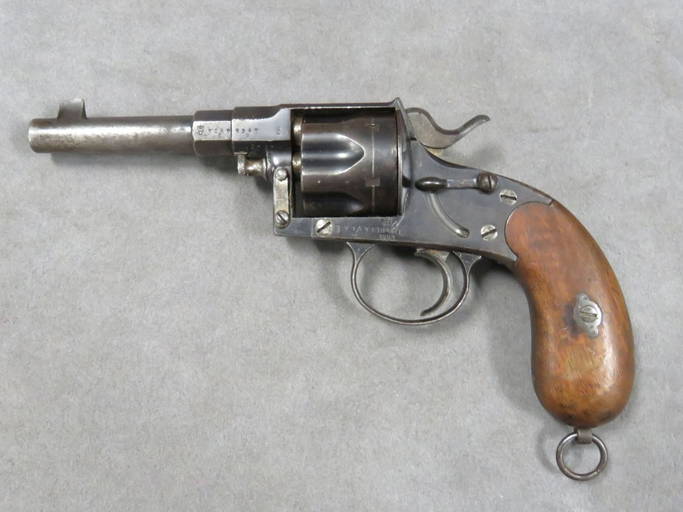 Reichs Model 1883, Erfurt 1893 10.6mm Revolver
