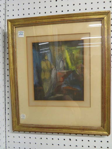 Abraham Goldberg (israel 1903 1980), Pastel