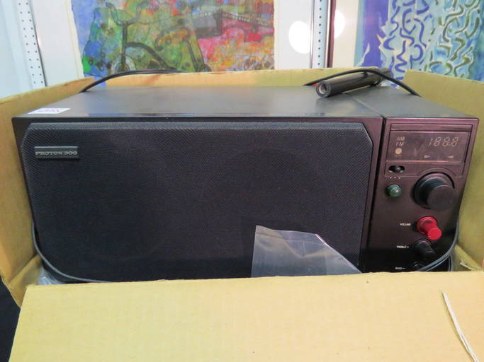 Proton 300 Radio And Proton 301 The Speaker (powered)