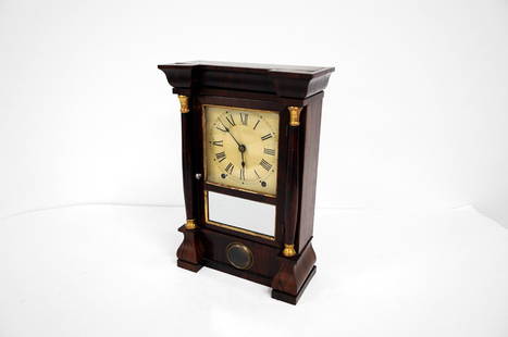 Emp Seth Thomas Rosewood Column Clock