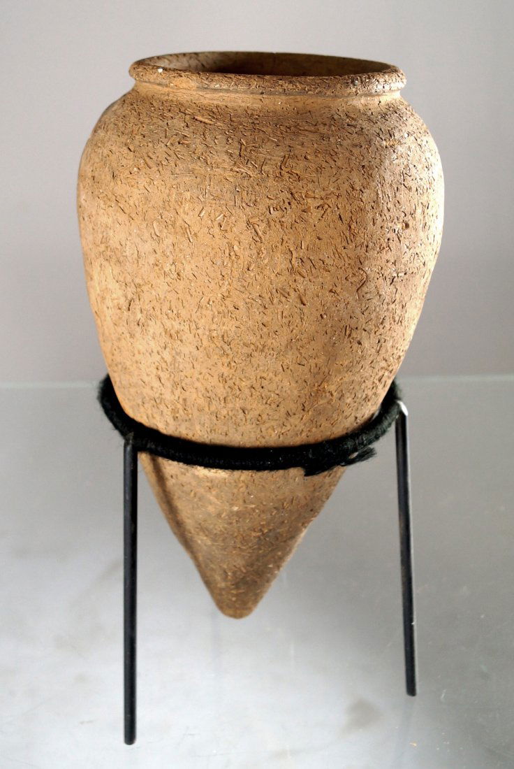 EGYPTIAN PRE-DYNASTIC BUFF POTTERY CONICAL JAR, - Oct 23, 2016 ...