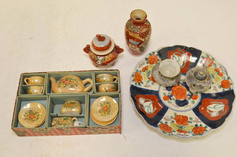 Vintage Japanese Imari Tea Set