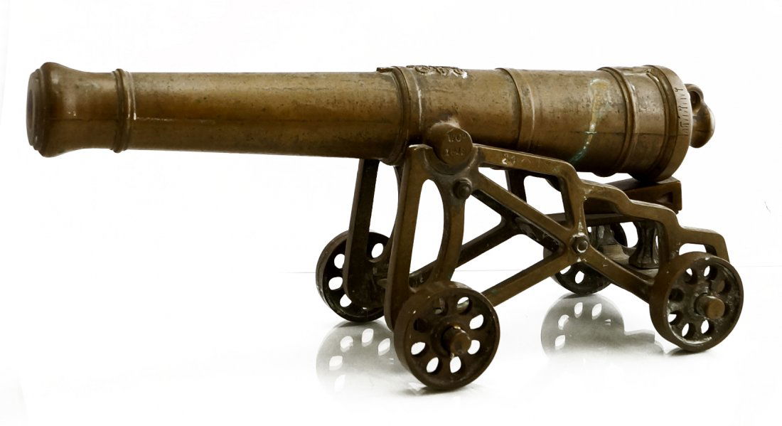 ENGLISH BRONZE STARTERS CANNON, SIGNED W.C. CO. 1812. - Jan 08, 2017 ...