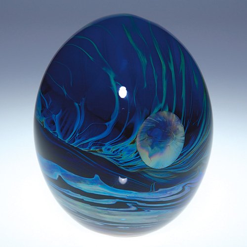 924: John Lewis moon, vase, 4 3/8" - Jun 02, 2007 | Humler & Nolan in OH