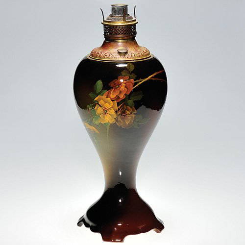 80: Weller Louwelsa lamp base, roses, Mitchell, 16" - Nov 07, 2009 ...