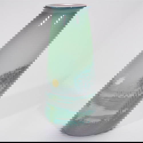 Rookwood 11 Iris Glaze Scenic; Coyne, 1911 Restora