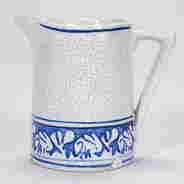 Rabbit Pattern Pitcher, After Old Dedham Style - May 13, 2022 ...