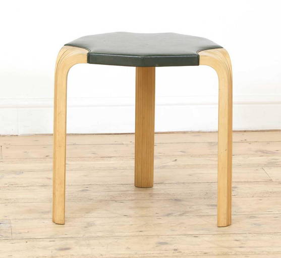 A 'Model No. X602' fan-leg stool, (#0389) on Jan 17, 2023 | Sworders ...