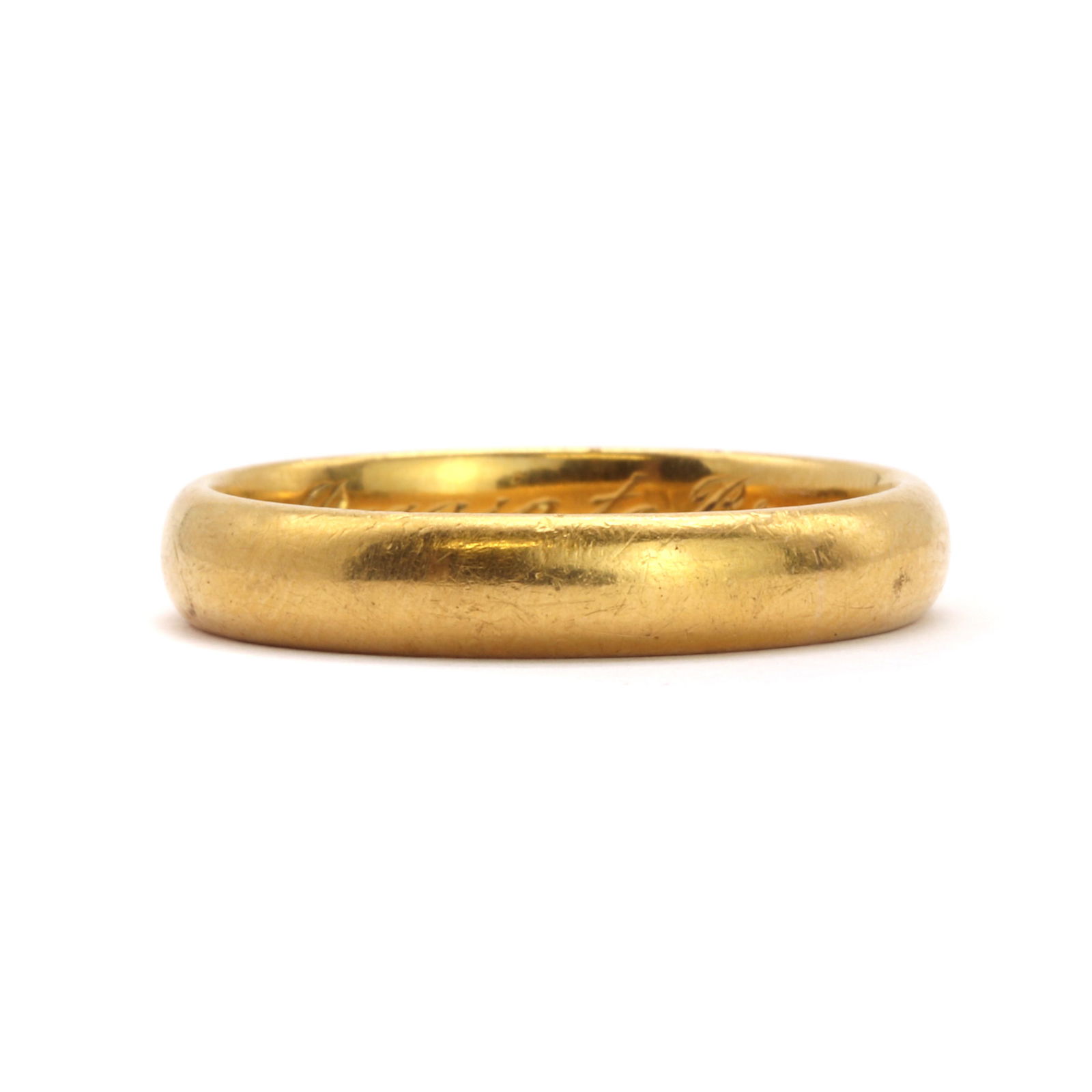 A 22ct Gold Wedding Ring,