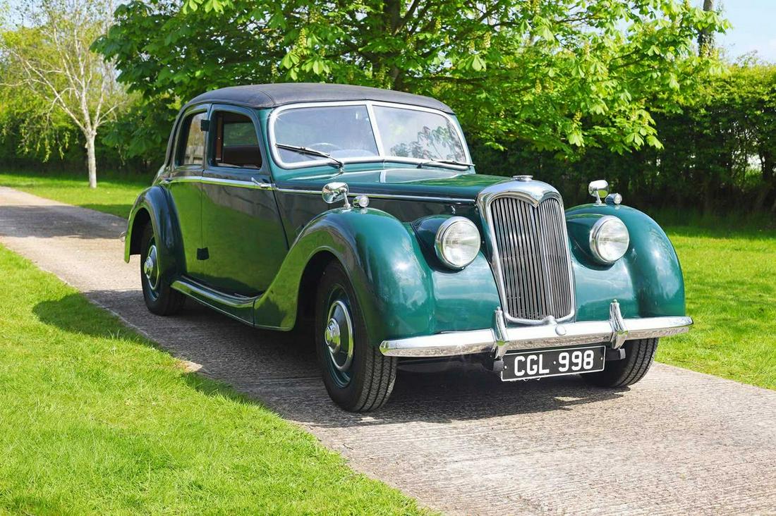 1952 Riley Rmb 2½ Litre Saloon Auction
