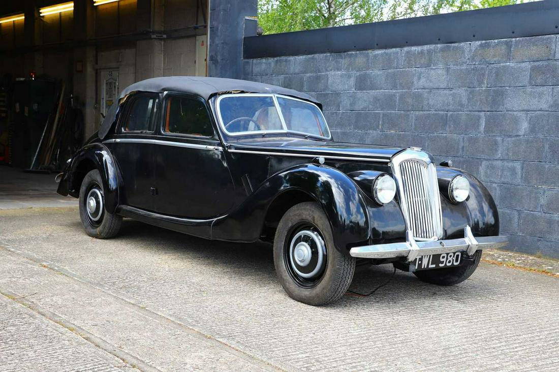 1953 Riley Rmf 2½ Litre Saloon Auction