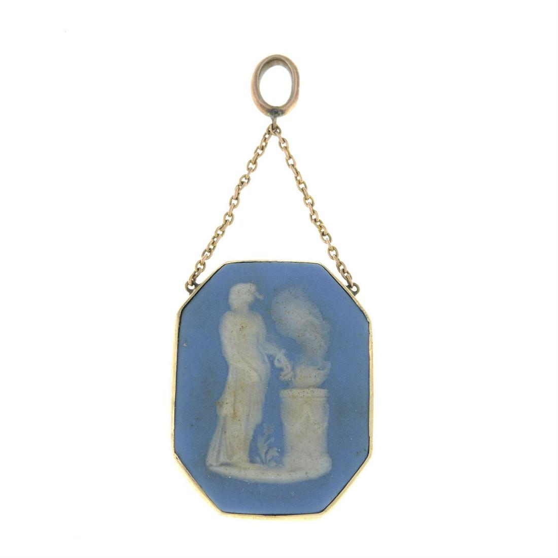 A Jasperwear Pendant, By Wedgwood. Auction