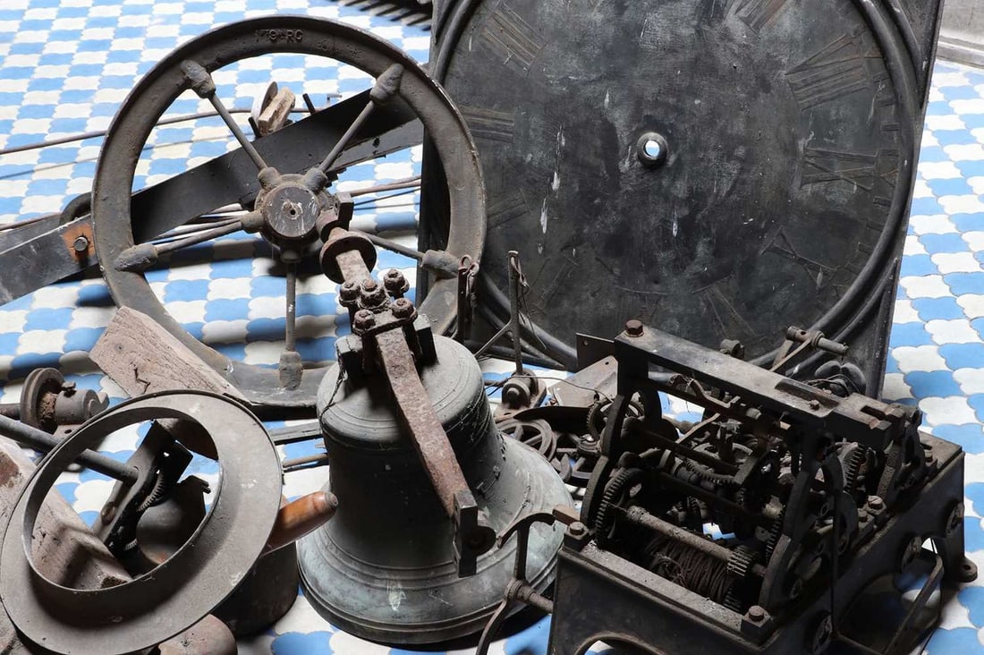 A Victorian Turret Clock And Bell By Gillett & Johnston, Croydon, Auction