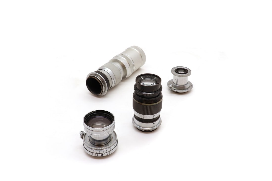 Three Leitz Leica Ltm Lenses Auction
