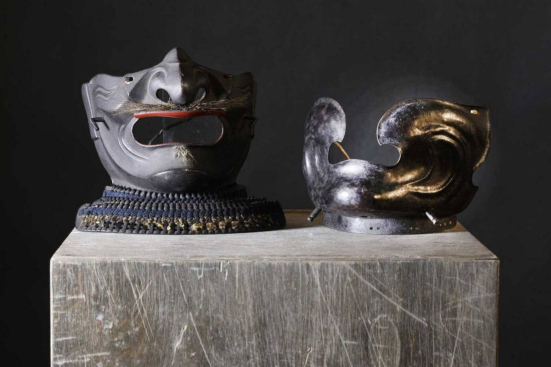 A Japanese Menpo (face Mask), Auction