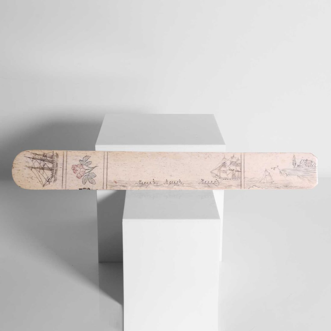 A Sperm Whale Panbone Corset Stay Busk, Auction