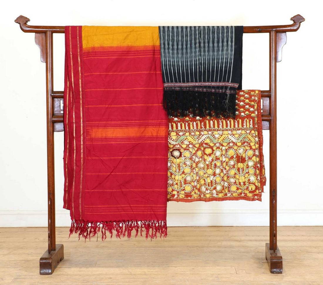 A Group Of Indian And Southeast Asian Textiles, Auction