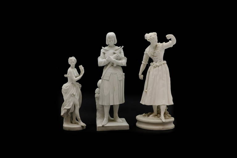 A Minton Parian Figure
