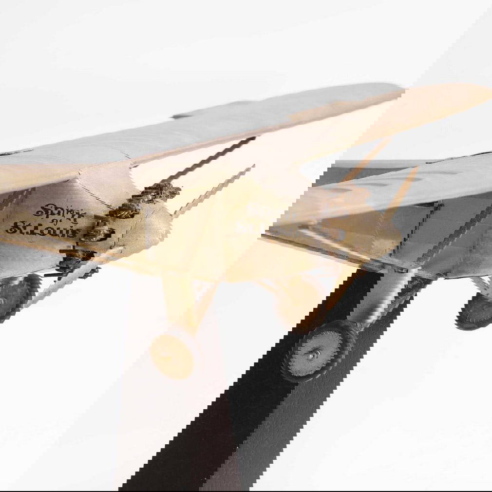 A Scratch-built Model Of The Aeroplane 'spirit Of St. Louis', Auction