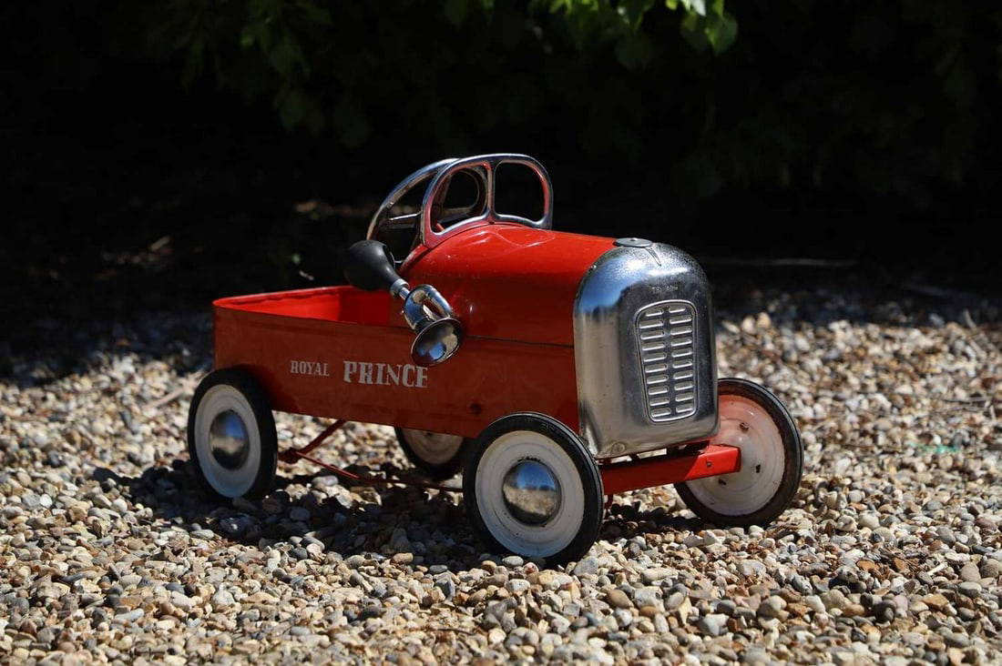 A 1950s Triang 'royal Prince' Pedal Car, Auction