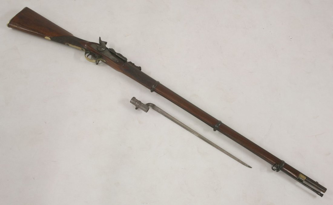 A Snider Enfield .577 Rifle, The Plate Marked '1860, La