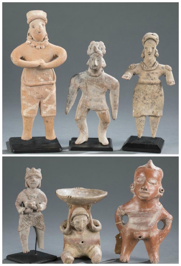6 Mexican Terracotta Objects.
