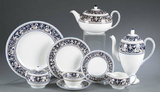 143 PIECES OF WEDGEWOOD "NAPOLEON IVY" CHINA. CONSISTIN - Mar 27, 2013 ...
