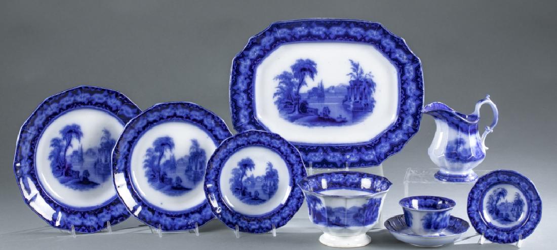 46 piece Flow Blue china set in Excelsior pattern. - Sep 16, 2017 ...