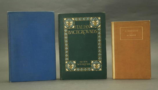 Wharton (edith) Italian Backgrounds