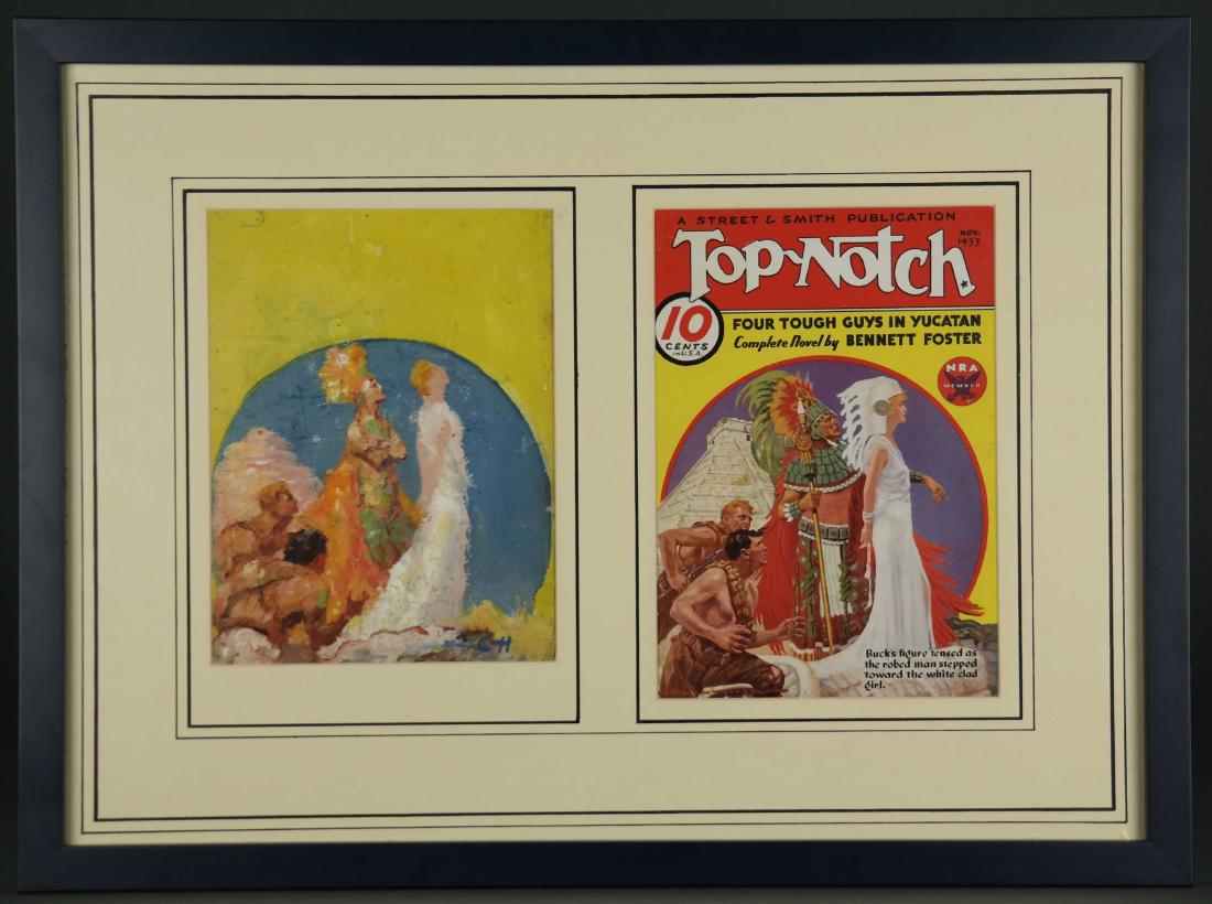 Gayle Hoskins. Top-Notch. Cover Design. 1933.