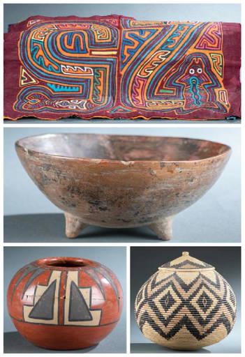 4 Utilitarian Objects. 20th Century.