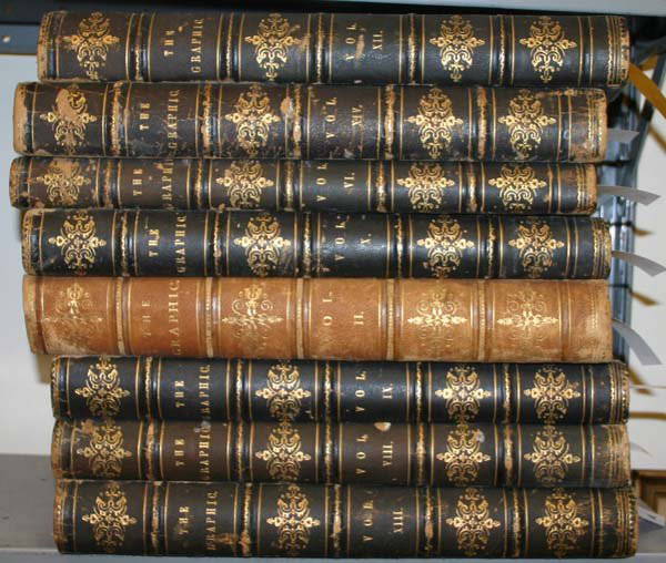 The Graphic: 19th Century Magazine, 8 Vols 1870
