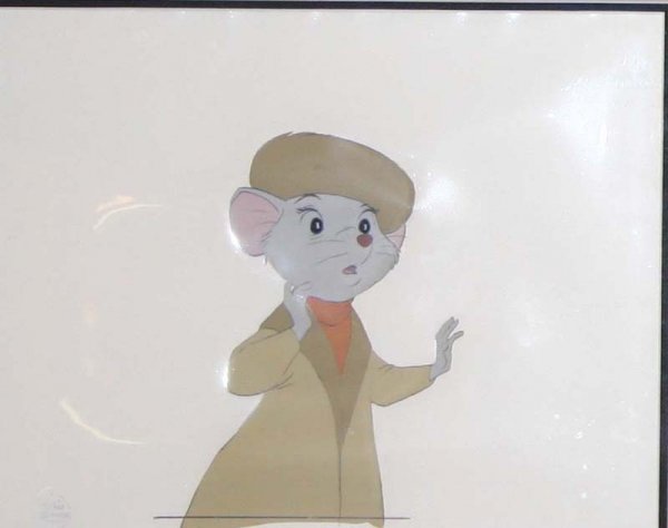 ''miss Bianca'' Cel Painting, From The Rescuers.