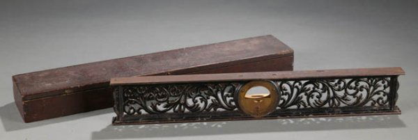 Cast Iron Level, Davis Level & Tool Co. Late