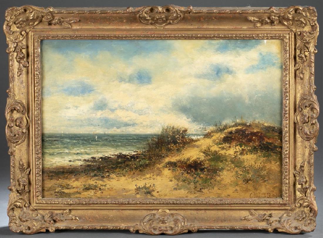 Carl C. Brenner, Beach Landscape, 19th c., O/C. - Jun 8, 2019 | Quinn's ...