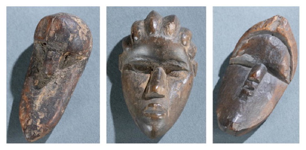 3 Dan Passport Masks 20th Century