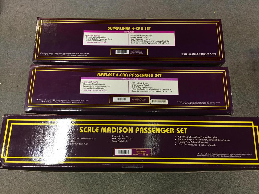 OneMTH Scale Madison 5-Car Set. Two MTH 4-Car Sets - Aug 07, 2019 ...
