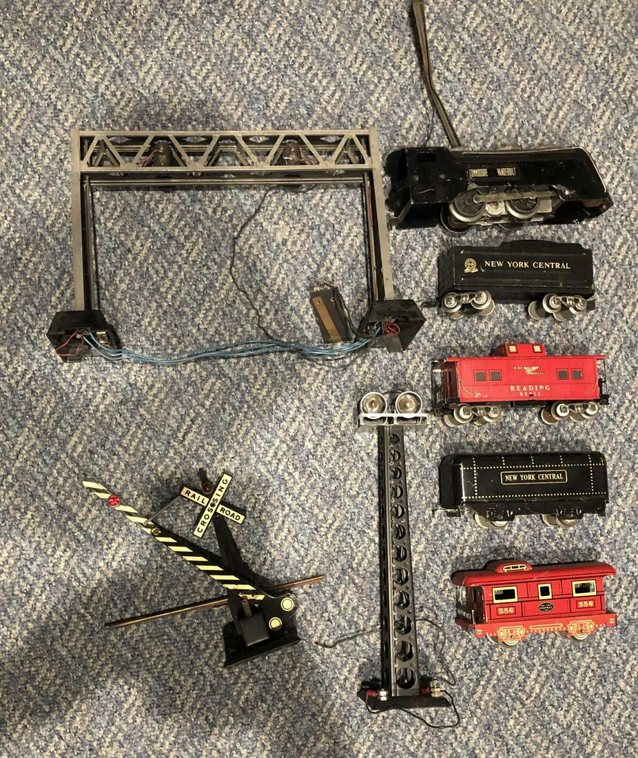 Vintage Marx Engines And Cars.