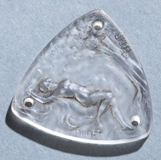 Rene Lalique, "fioret", Perfume Bottle Pendant.