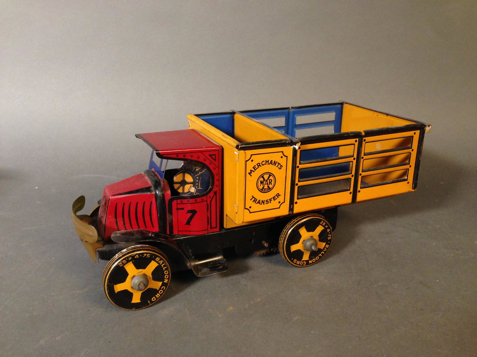 MARX Tin Litho Wind Up Merchants Transfer Truck - Feb 12, 2020 | Quinn ...