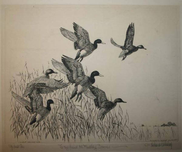Richard D E. Bishop etching, 2 Martin Grant lithos - Jun 07, 2008 ...